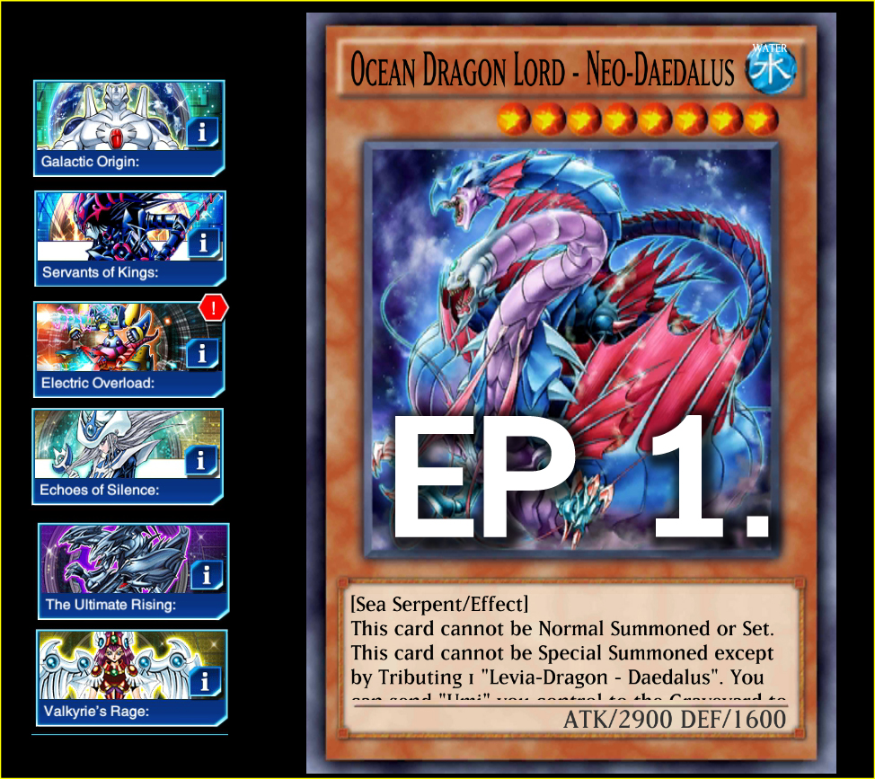 จัด DECK มังกรน้ำระเบิด 2 ขั้น Ocean Dragon Load Neo Daedalus - Yugi Oh ...